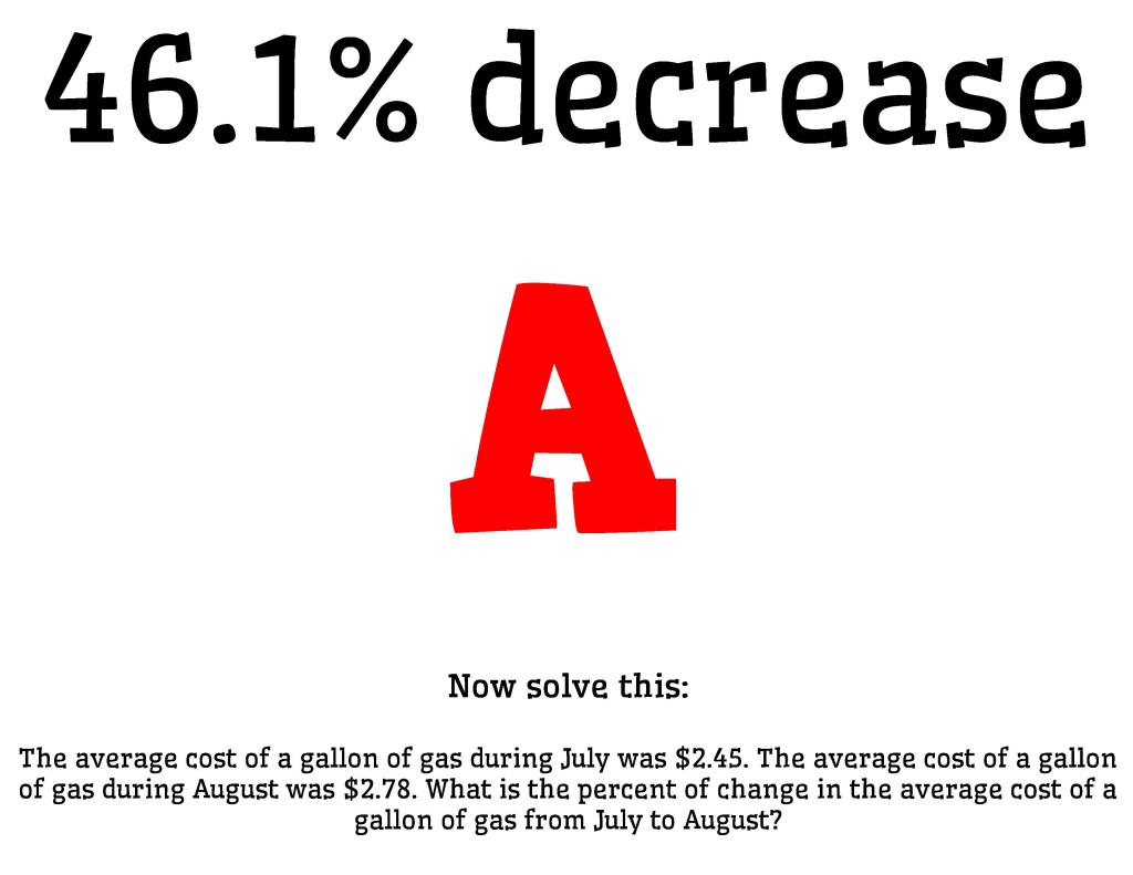 Percent of Change Scavenger Hunt Activity {Free Download} – Math by the ...