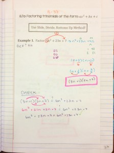 How I Teach Factoring Trinomials – Math by the Mountain