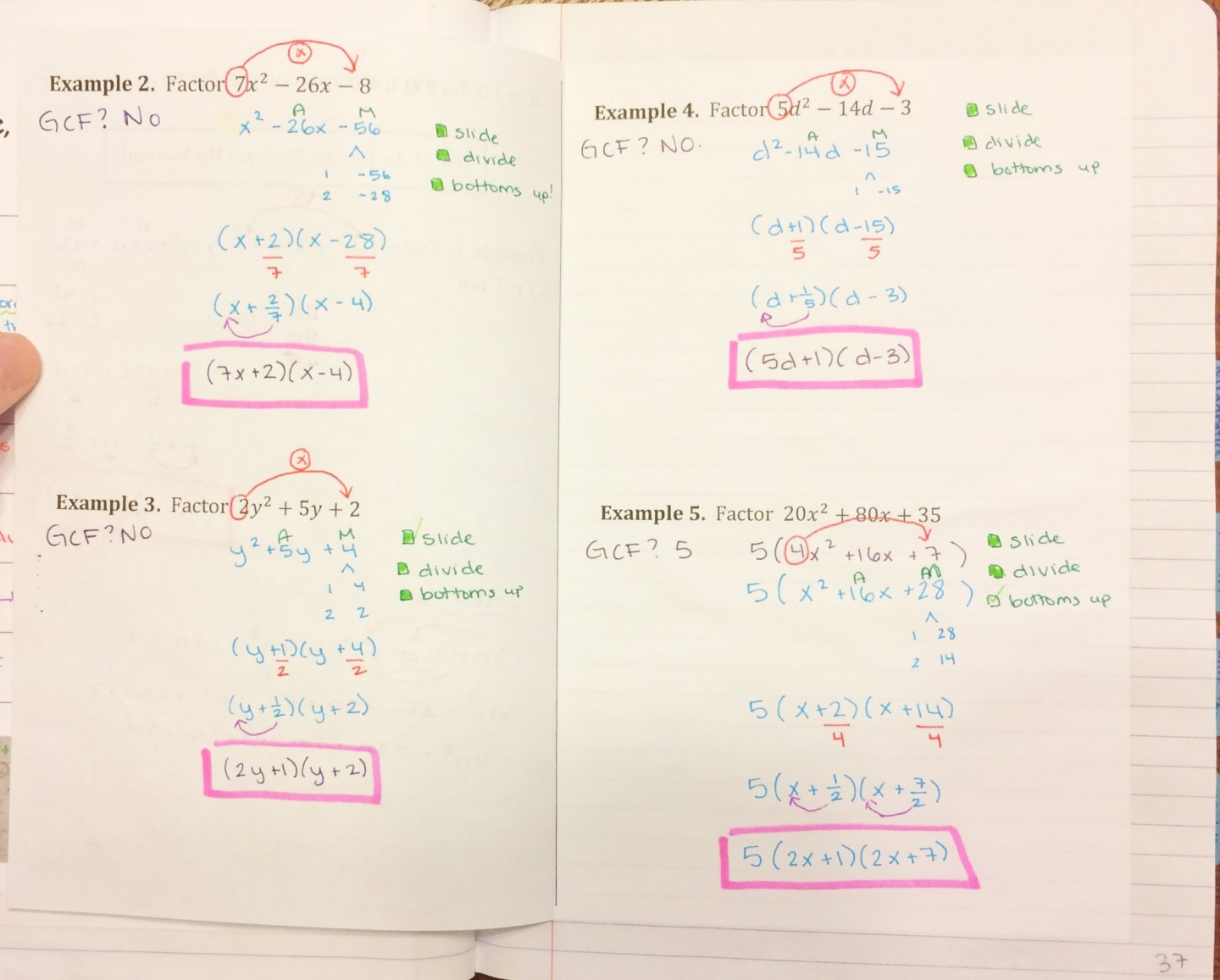 How I Teach Factoring Trinomials – Math by the Mountain