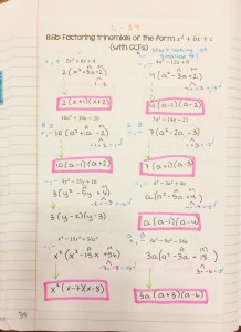 How I Teach Factoring Trinomials – Math by the Mountain