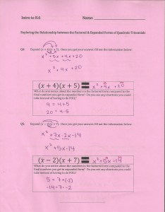 How I Teach Factoring Trinomials – Math by the Mountain