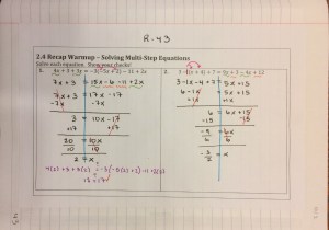 Algebra 1 Unit 3 Interactive Notebook Pages | Solving Equations – Math ...